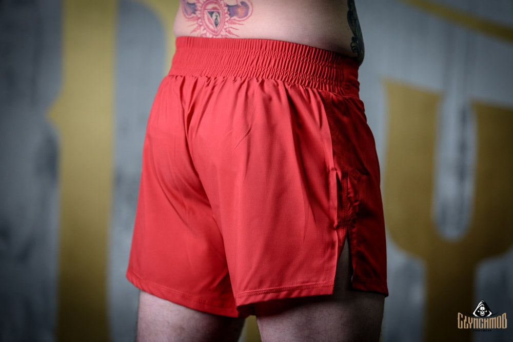Mob Hybrid Shorts Red Clynchmob Fightwear